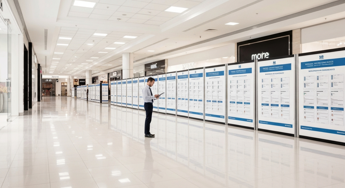 Standardize Hoarding Graphics Across a Mall Portfolio
